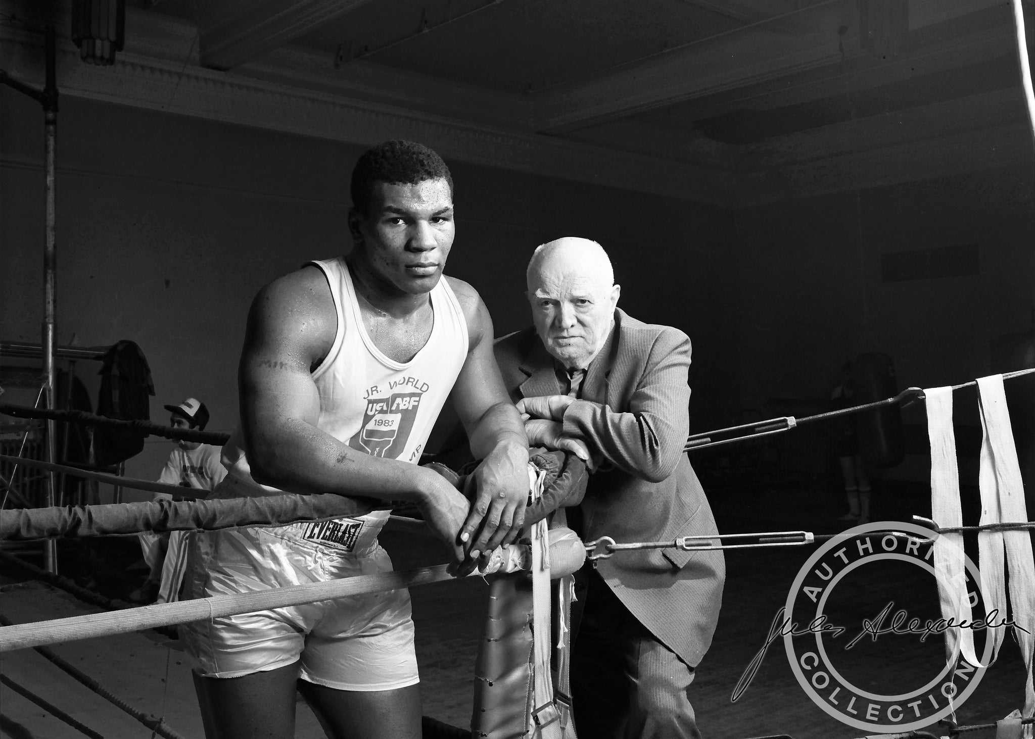Mike Tyson and Cus D'amato, Catskills NY – Alexander Images Inc.